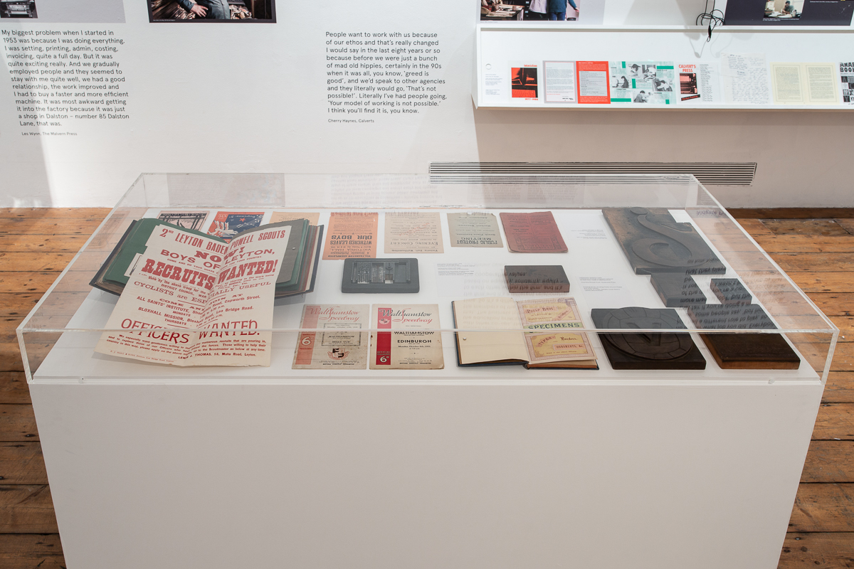 Lightboxes & Lettering Exhibition, Bow Arts – Rendezvous Projects